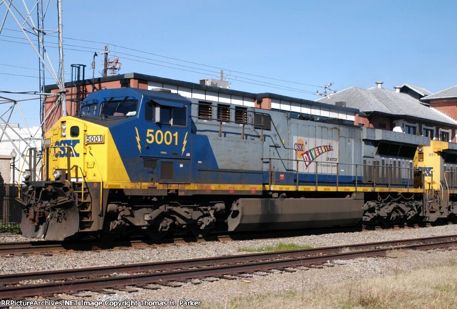 CSXT 5001 CW60AC